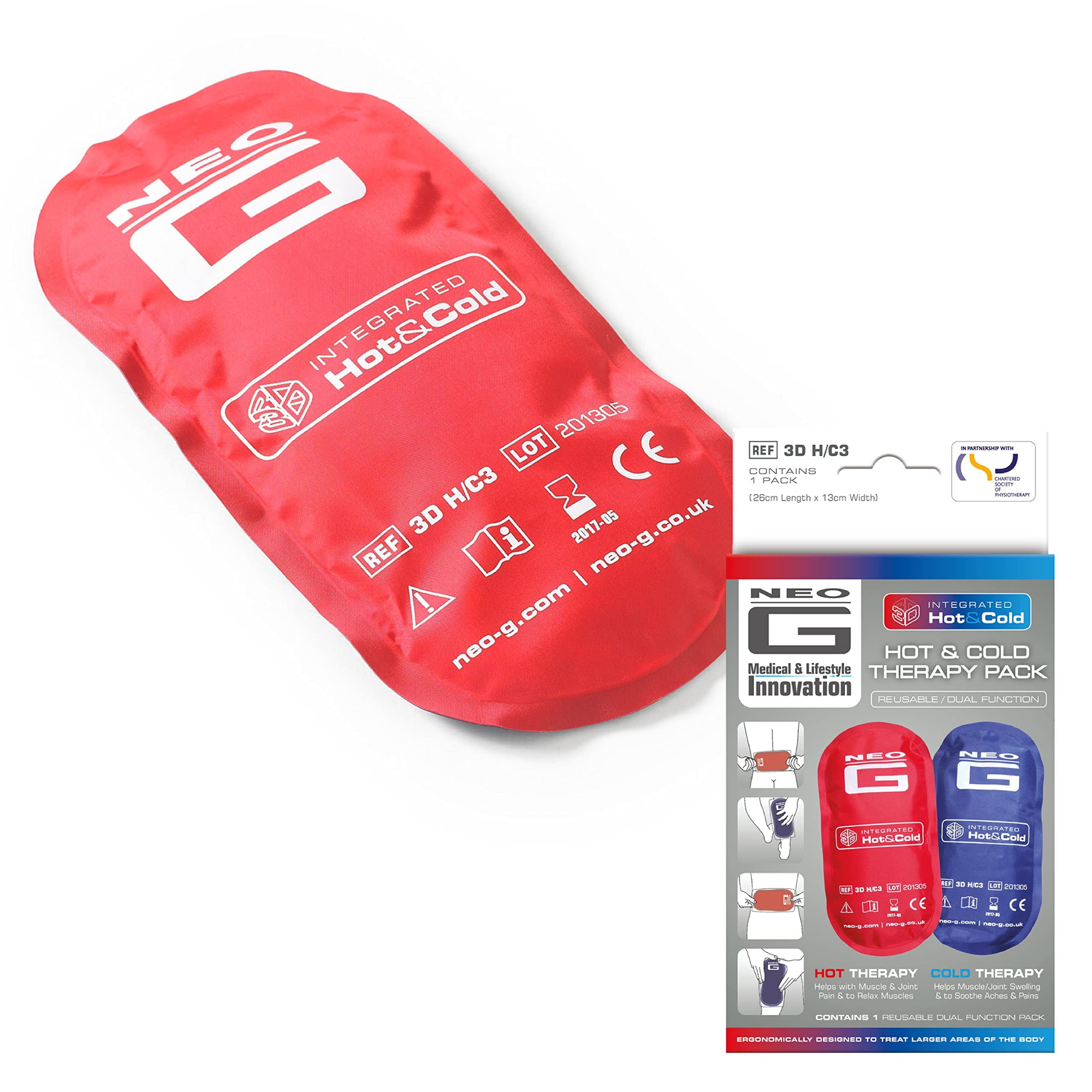 Neo G Hot And Cold Therapy Pack - Flexible Ice/Heat Pack For Injuries ...