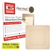 LotFancy Silicone Foam Dressing, 4x4 in, 10 Count, Adhesive Wound ...