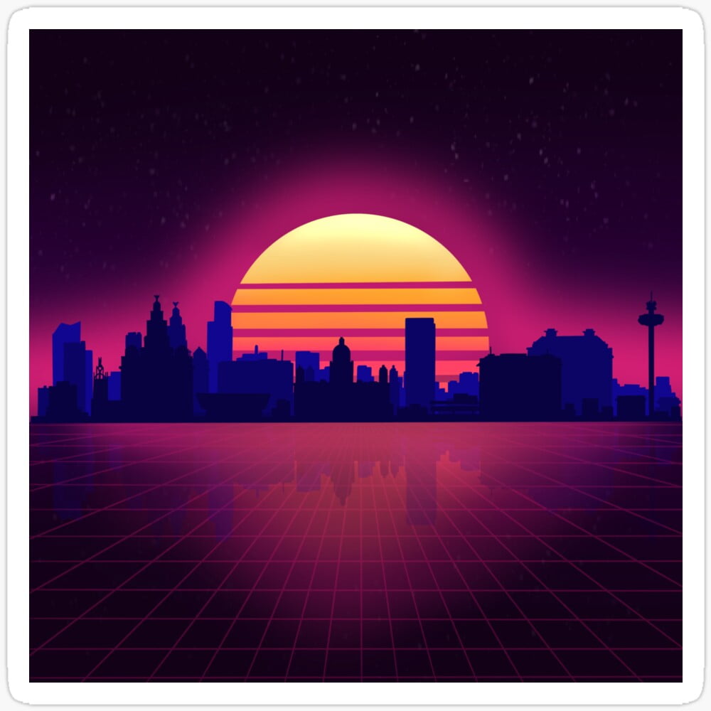 Neo Liverpool Stickerphone Decal Water Bottle Stickers, Vinyl Stickers ...