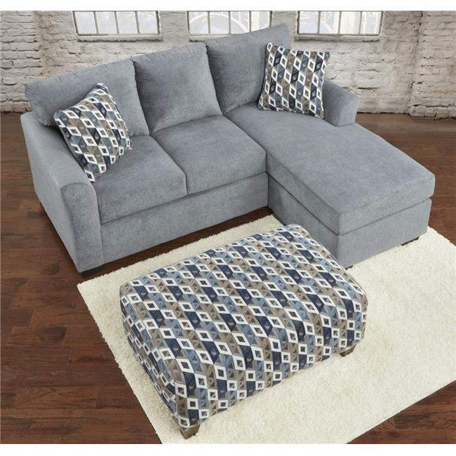 Neo Living NL700-DUSK-02-CHOF-OTT Benjamin Sofa Sectional with Reversible Chaise & Rectangle ...