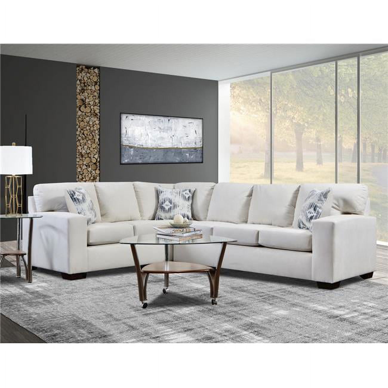 Neo Living NL707-BEIG-SEC Ian Corner Sectional, Beige - Walmart.com
