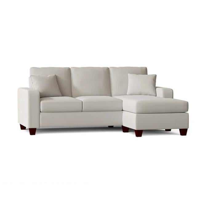 Neo Living NL731-CREA-CHOF-BOX Josie Reversible Chaise Sofa Sectional ...