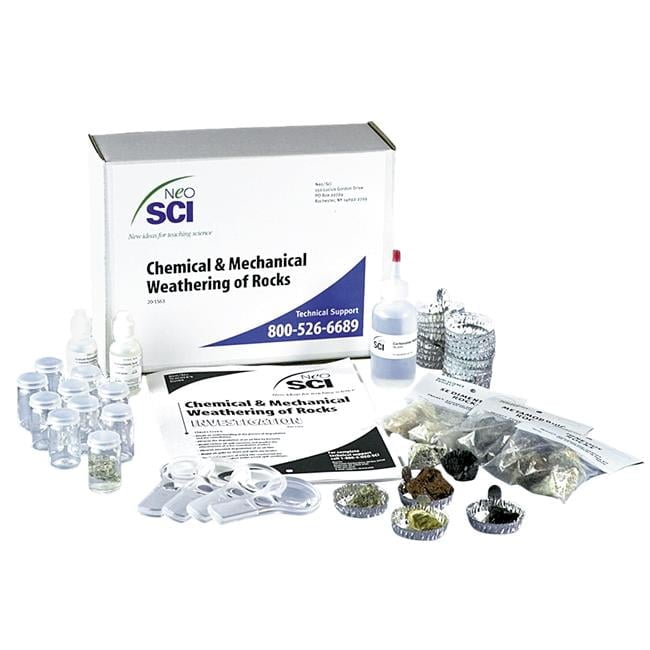 Neo & SCI Chemical & Mechanical Weathering of Rocks Lab - Walmart.com