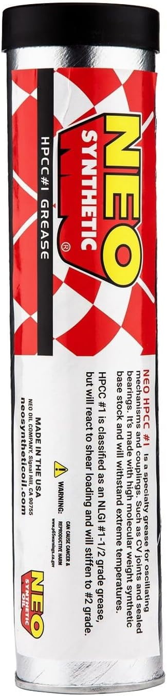 Neo Synthetics HPCC1 High Performance Calcium Complex Grease Tube - 6 ...