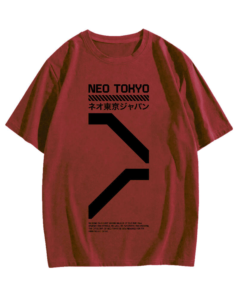 Neo Tokyo Cotton casual T-shirt - Walmart.com