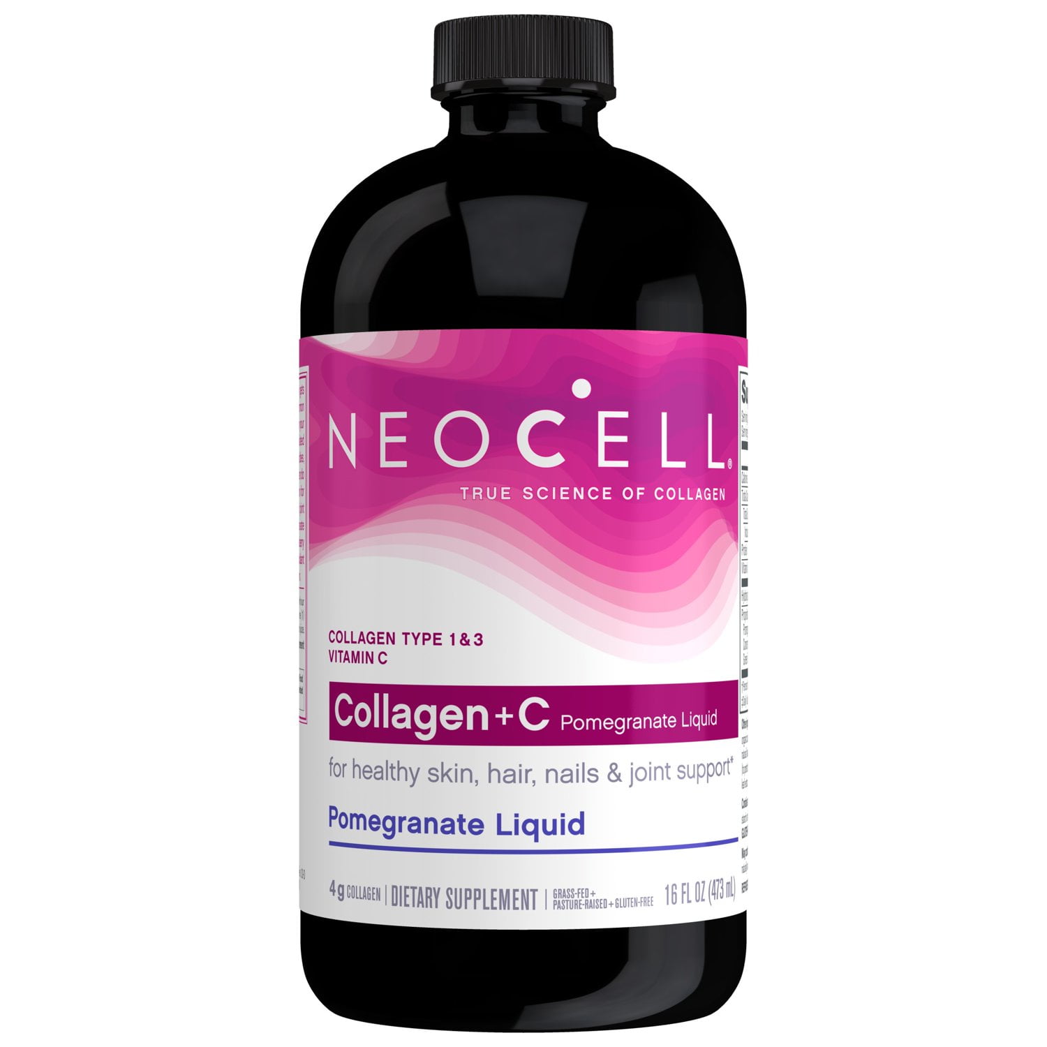 NeoCell Collagen Plus C Liquid Supplement, Anti-Aging, for Face ...