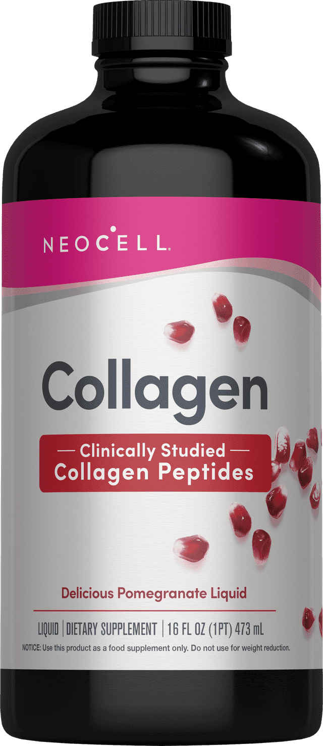NeoCell Liquid Collagen, Hydrolyzed Peptides for Skin, Hair, Nails and ...