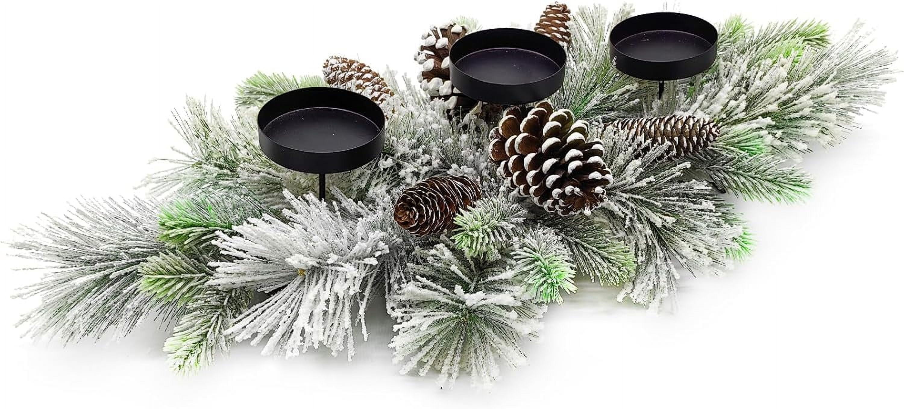 NeoMart Christmas Table Centerpieces Decorations, 27.5 Inch Designed ...