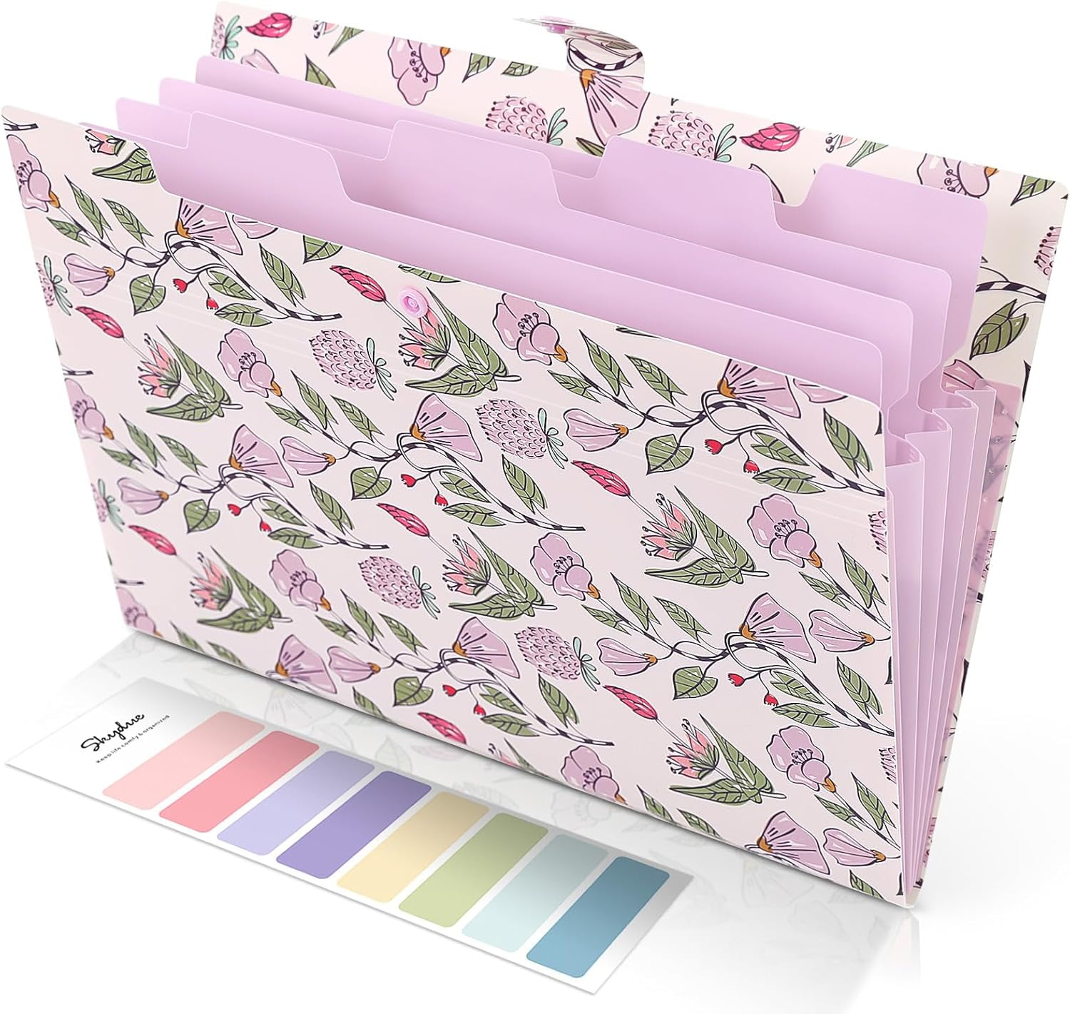 NeoMart - Expanding File Folder with 5 Pockets, Accordion File ...