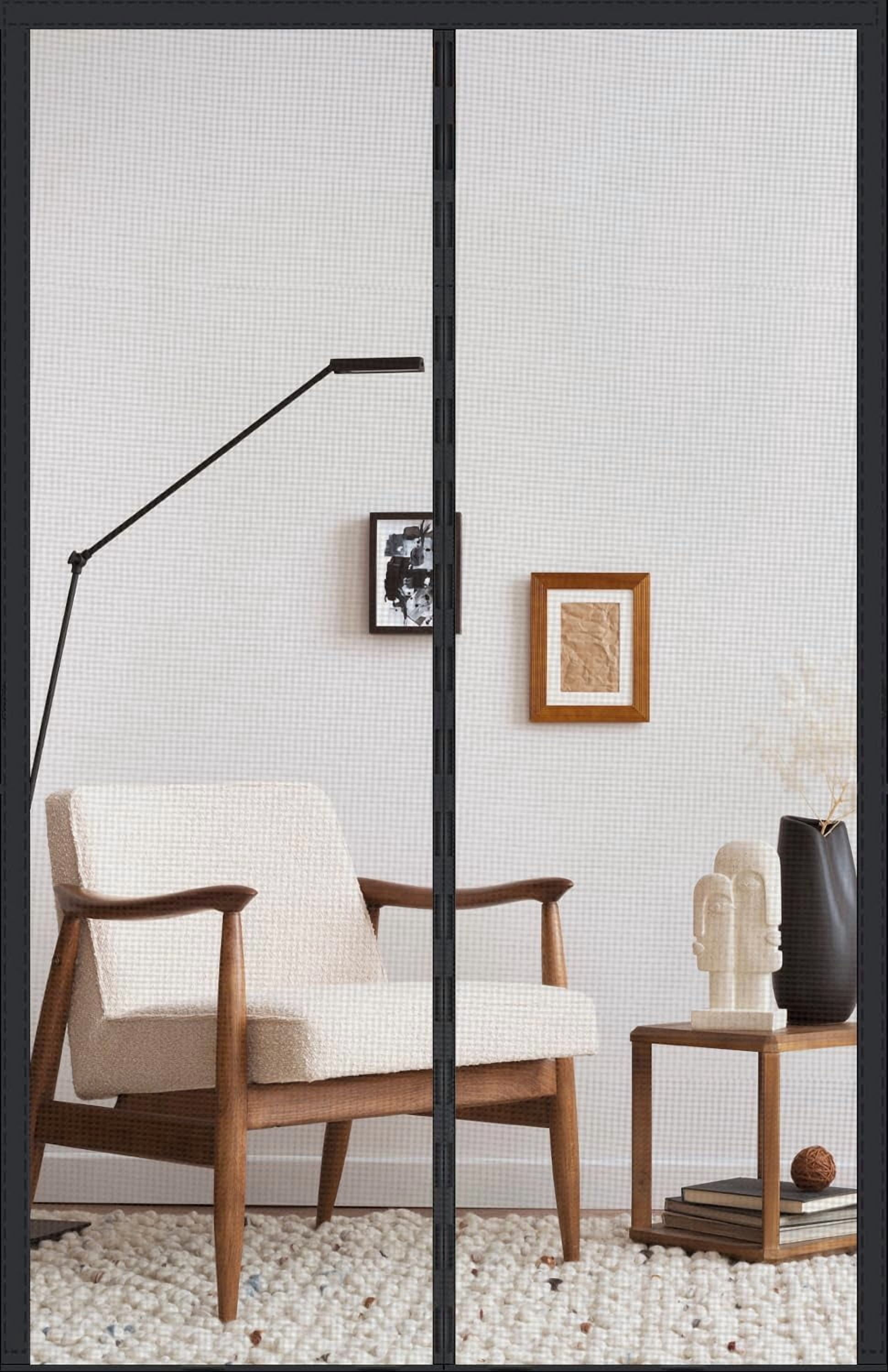 NeoMart Magnetic Screen Door Fiberglass-Fit 36x96inch Door-Screen Door ...