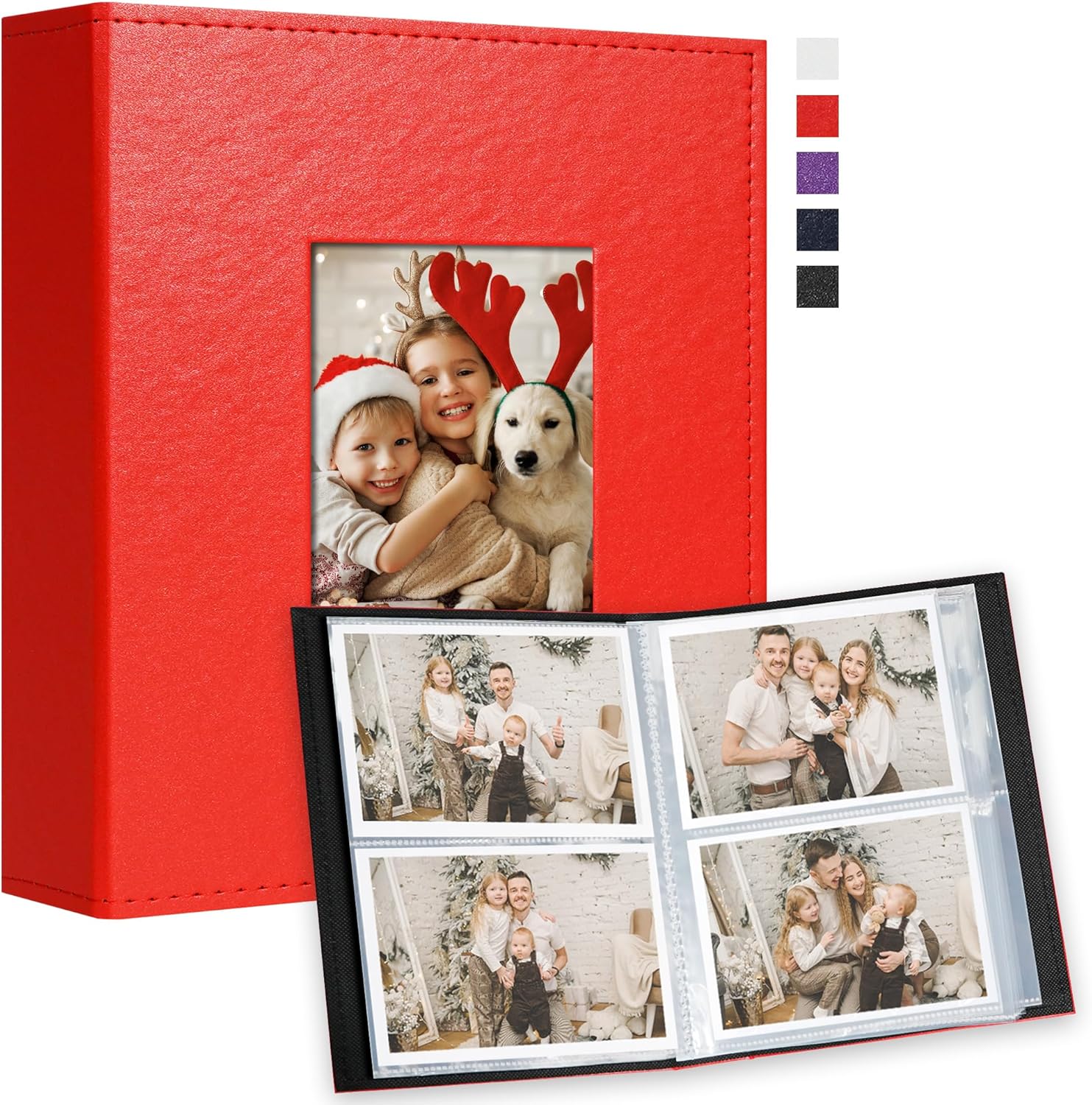 NeoMart - Small Photo Album 4x6 holds 200 Photos 2 Pack, Mini Baby ...