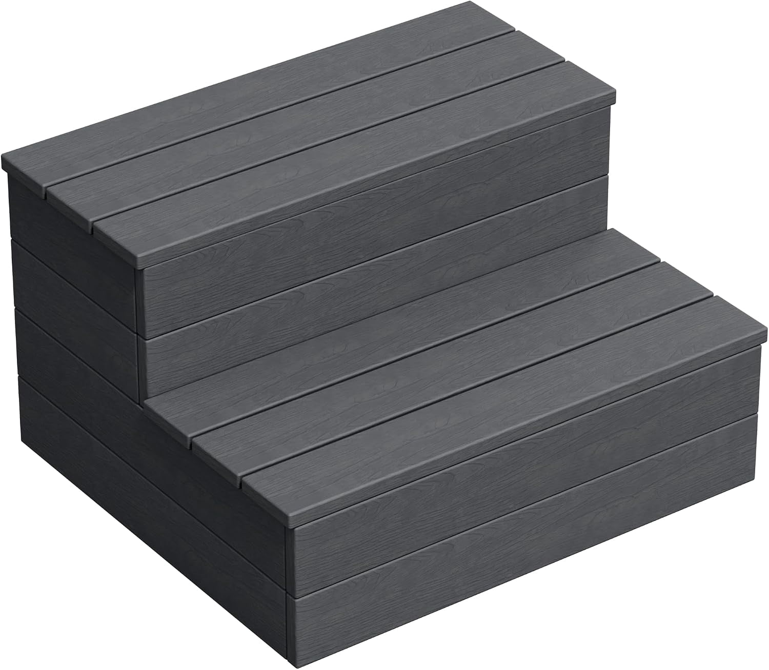 NeoNiches HDPE Non-Slip Pool Steps, Heavy Duty Waterproof Outdoor 2 ...
