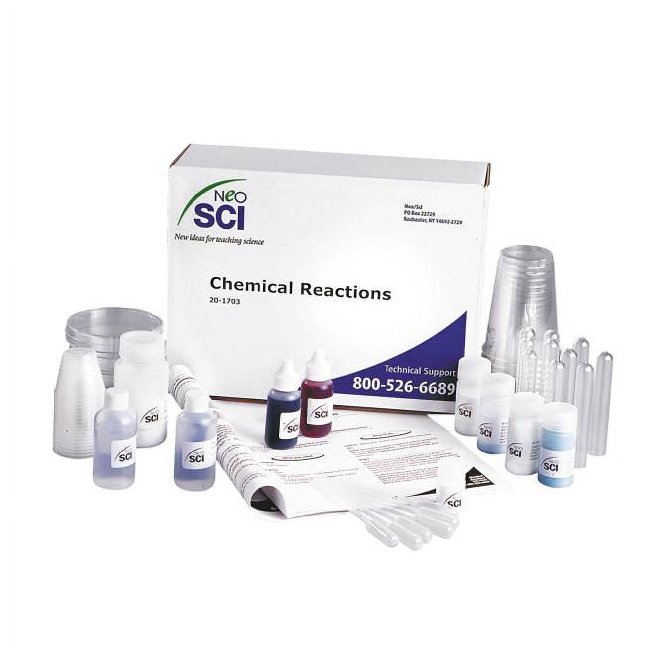 Neo & SCI 20-1703 Chemical Reactions Lab - Walmart.com
