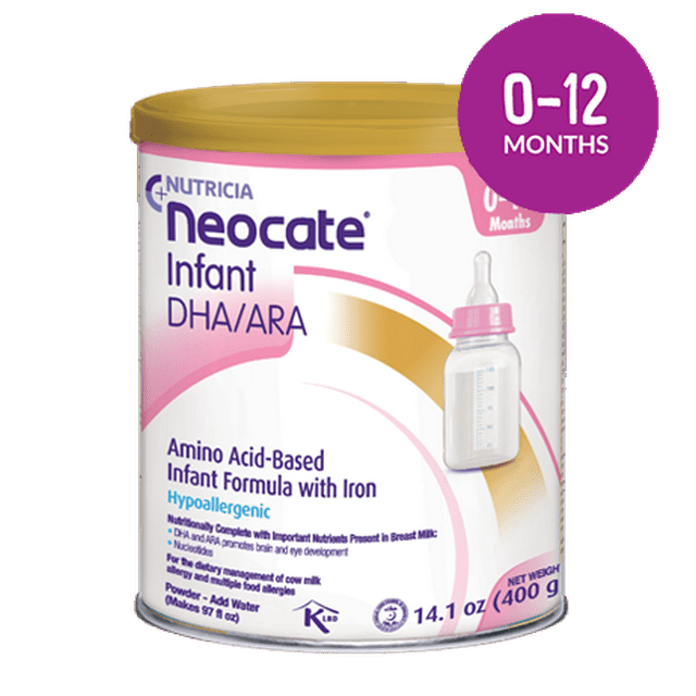 Neocate Infant - Hypoallergenic, Amino Acid-Based Baby Formula with DHA ...