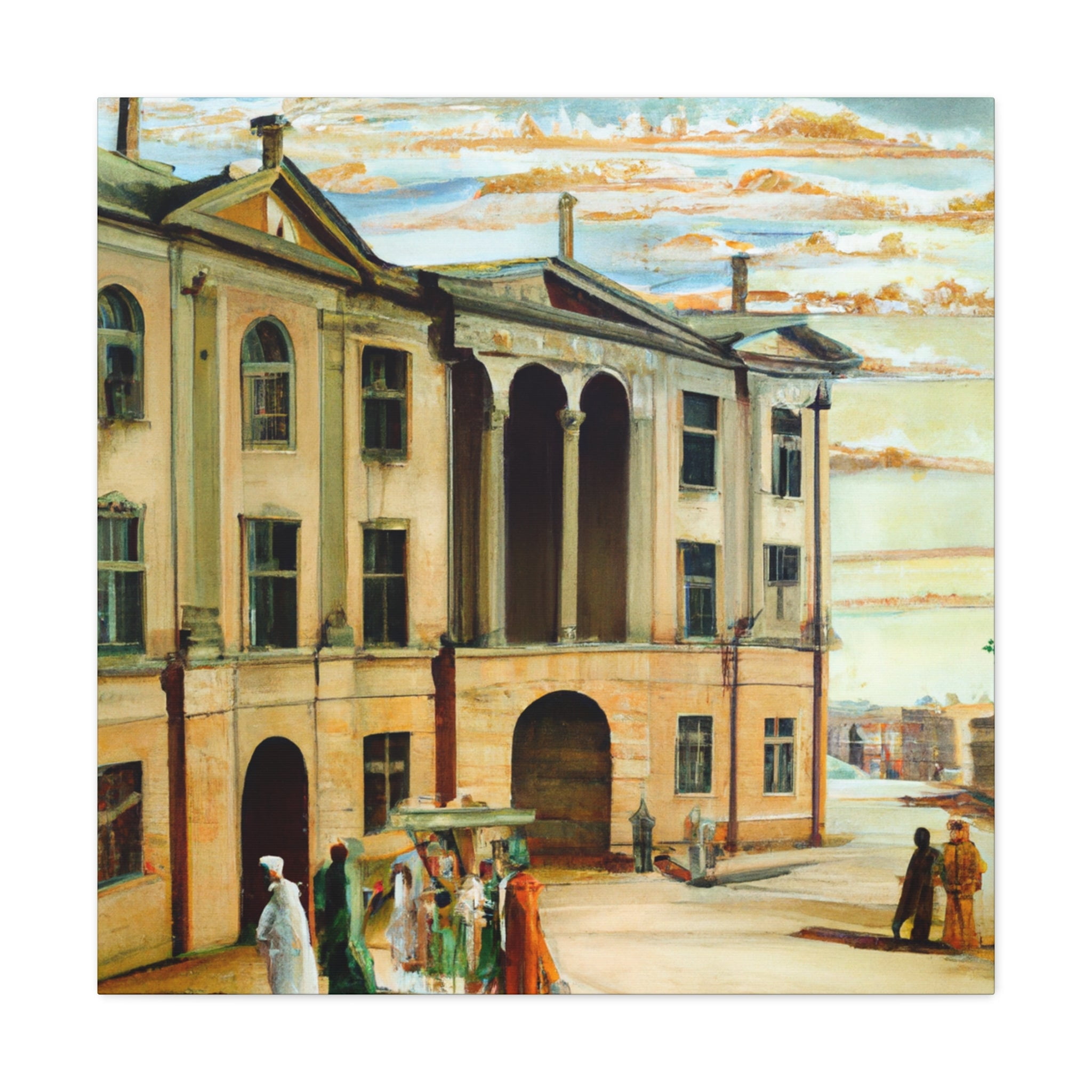 "Neoclassical Triumphant Pose" - Canvas - Walmart.com