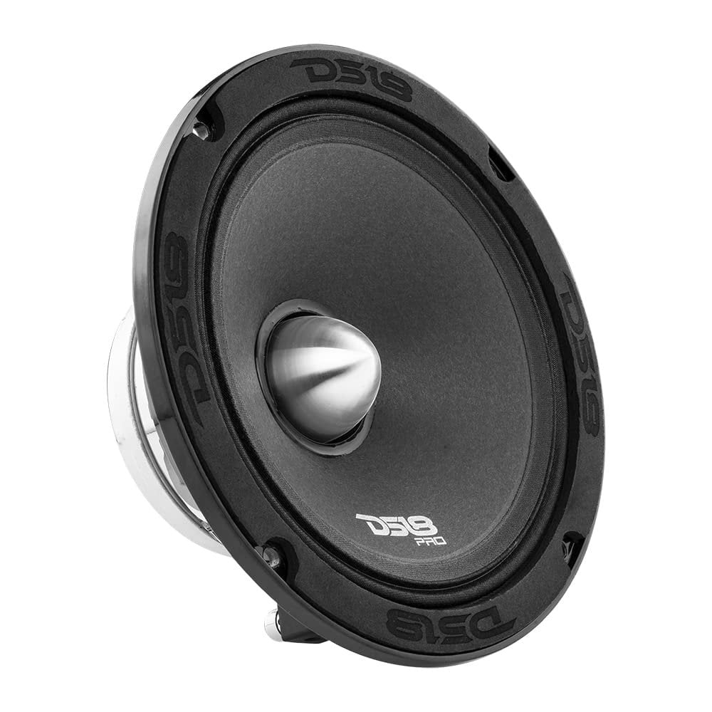 "DS18 PRO-NEO6 6.5"" Neodymium Midrange Car Audio Speaker, 500W Max, 4 Ohm" - Walmart.com
