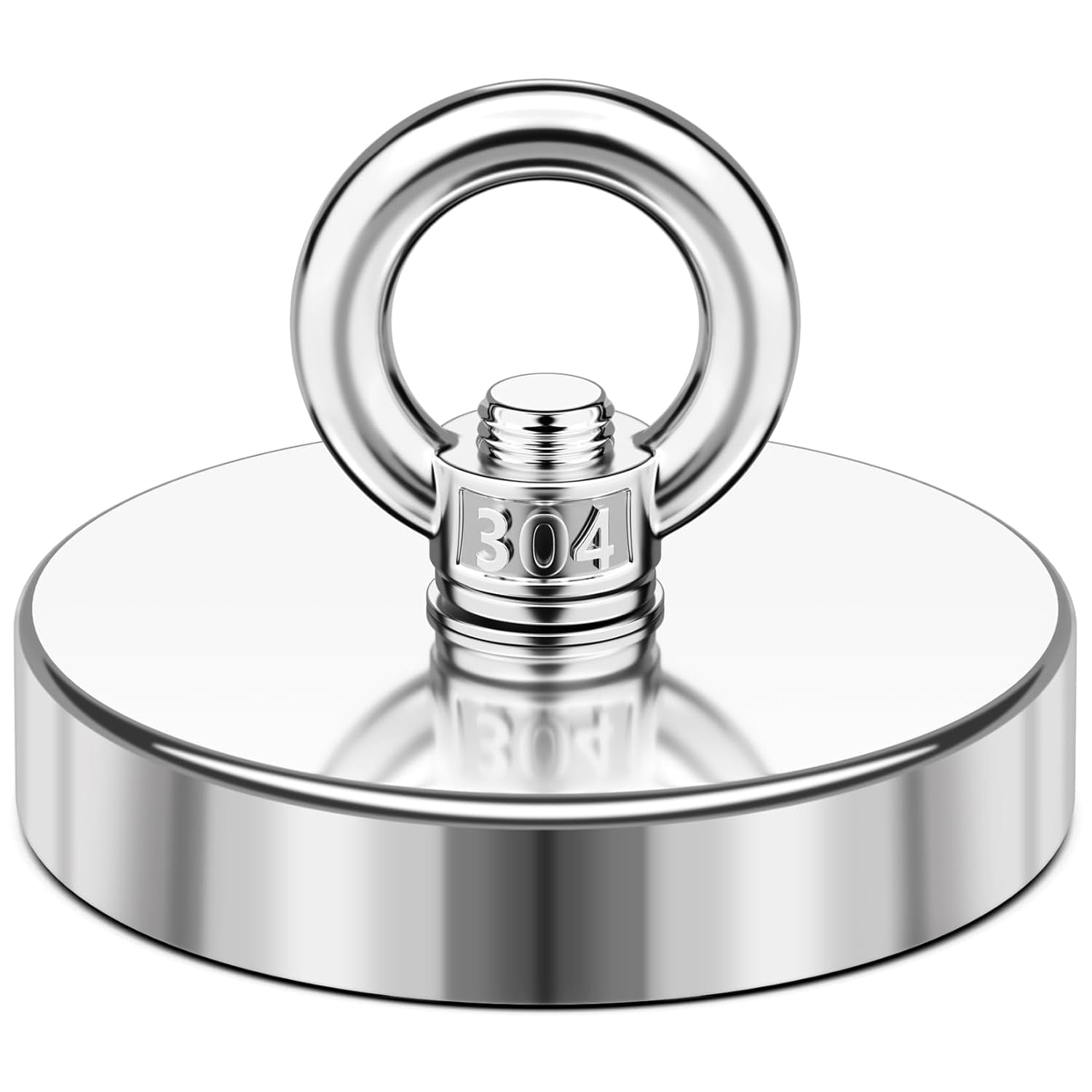 Neodymium Fishing Magnet, 750 lbs Strong Magnet Fishing, Magnetic ...