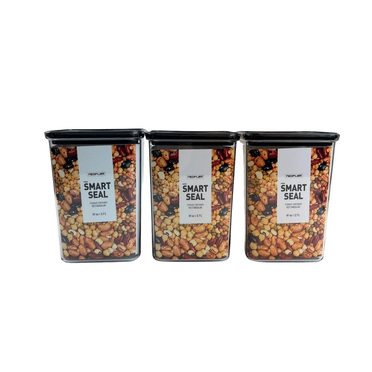 NEOFLAM Airtight Smart Seal Food Storage Container (Set of 3, Square ...