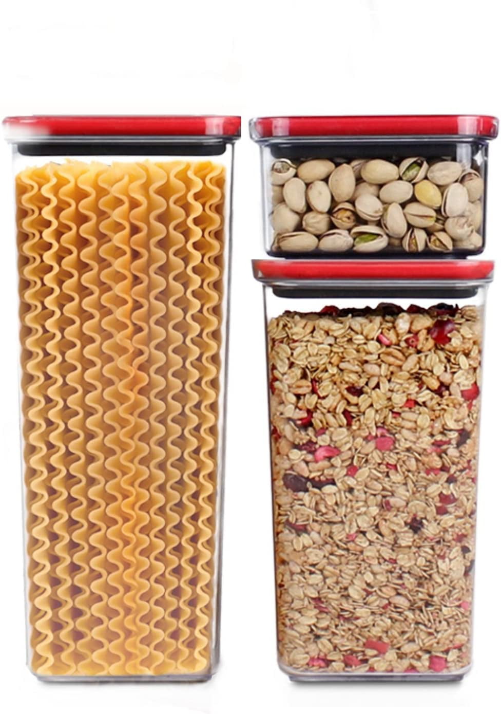 Neoflam Airtight Smart Seal Food Storage Container (Set of 3) | Modular ...