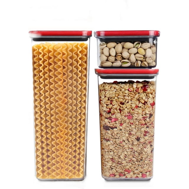 Neoflam Airtight Smart Seal Food Storage Container (Set of 3) | Modular ...