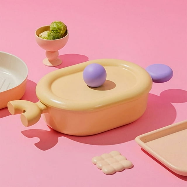 Neoflam Better Finger 10" Oval Shape Low Casserole for Stovetops and ...