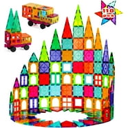 Play Toddler Magnetic Blocks Building Toys Tiles for Kids, Pastel Color ...