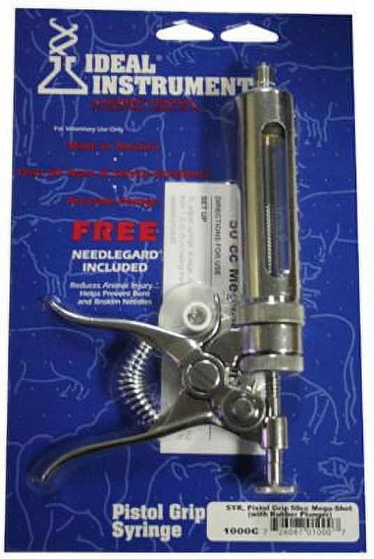 Neogen Corporation 50cc Mega Shot Syringe 12 Pack - Walmart.com