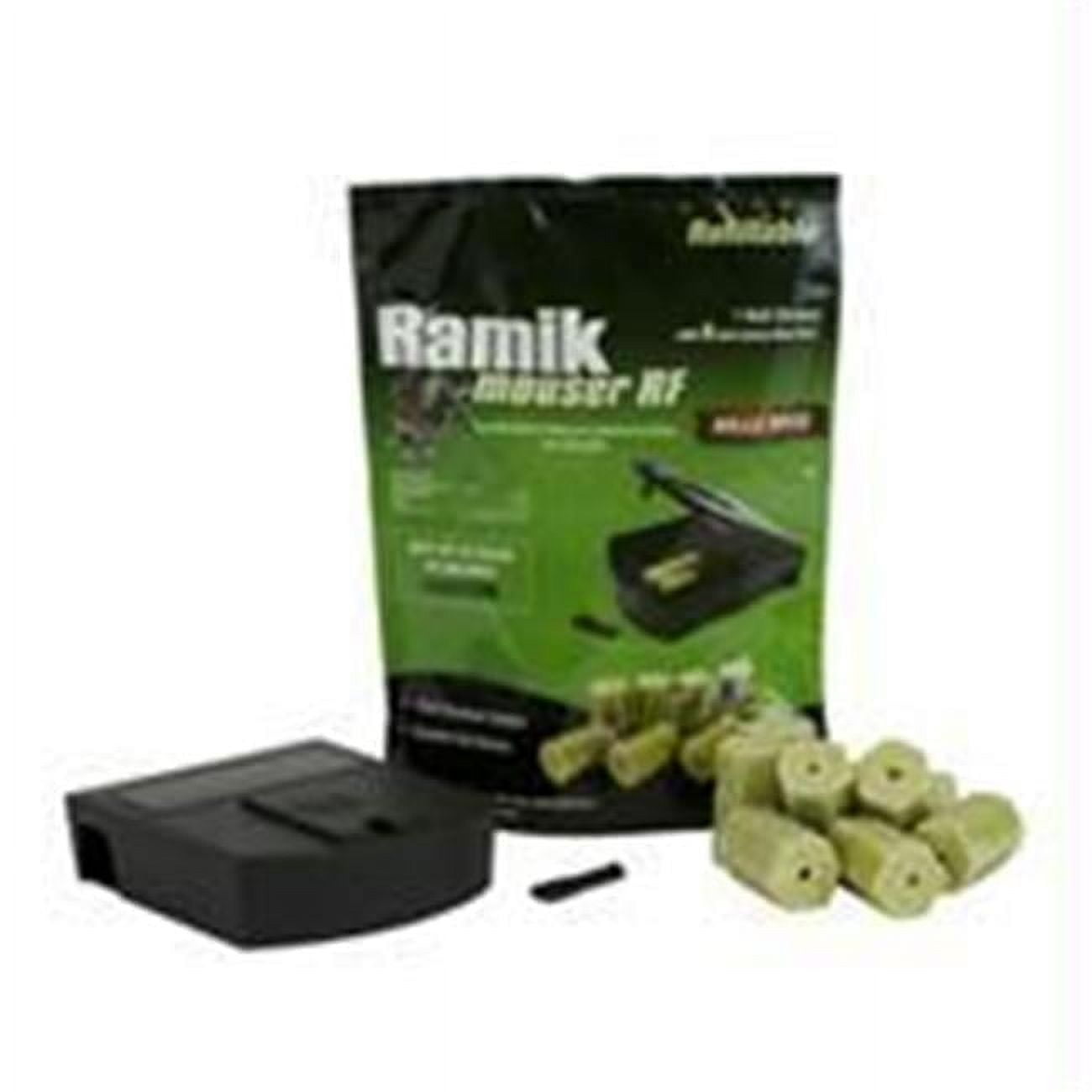 Neogen Rodenticide D-Ramik Refillable Bait Station- Black 8 Ounce ...