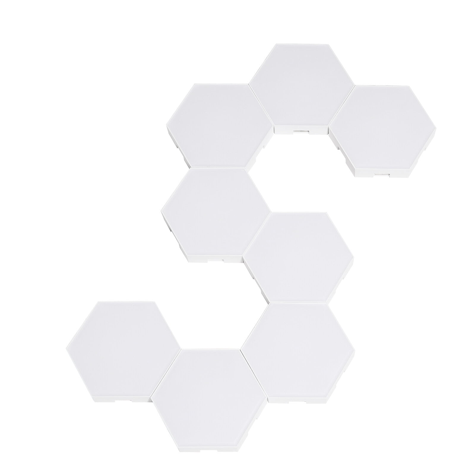 Neoglint 8PCS BT Connected RGB Hexagon Light Ambient Lamp Wall ...