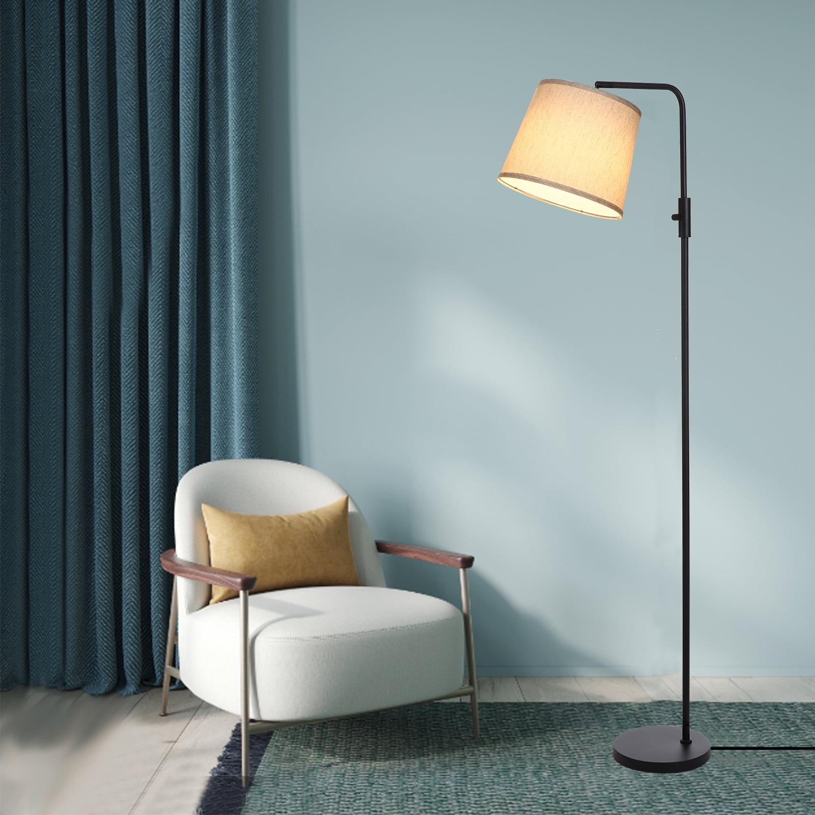 Neoglint Dimmable Floor Lamp, 3 Color Temperature Modern Standing Lamp ...