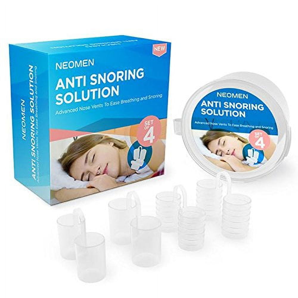 Neomen® Snore Stopper Nose Vents Set Of 4 Premium Anti Snoring Sleep