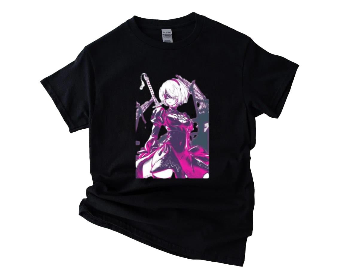 Neon 2B T-Shirt , Hoodie , Sweatshirt Stylish Sci-Fi Inspired Look for ...