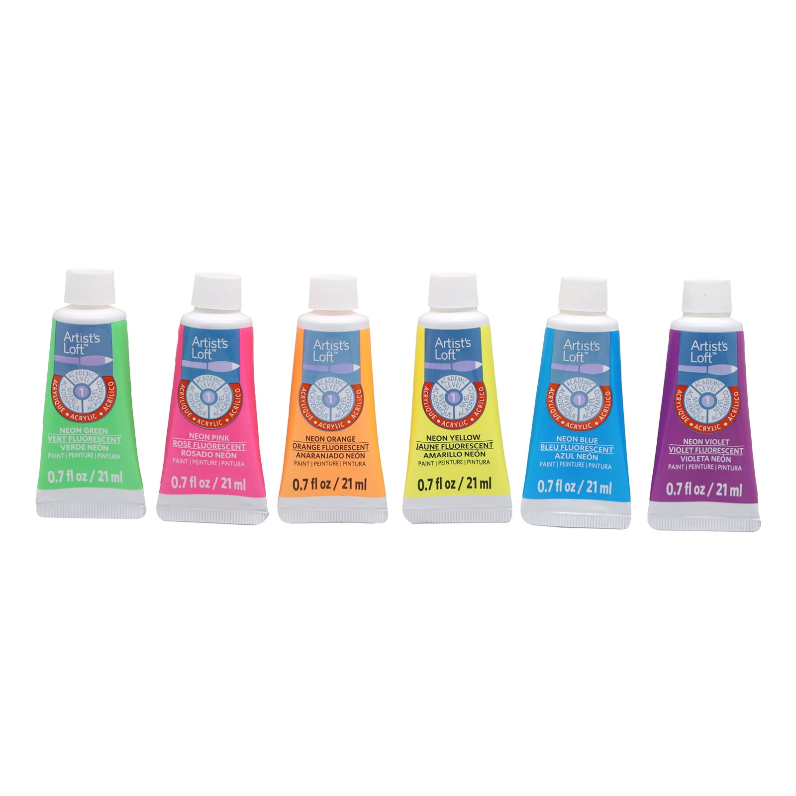 Neon Acrylic Paint Set by Artist's Loft® - Walmart.com