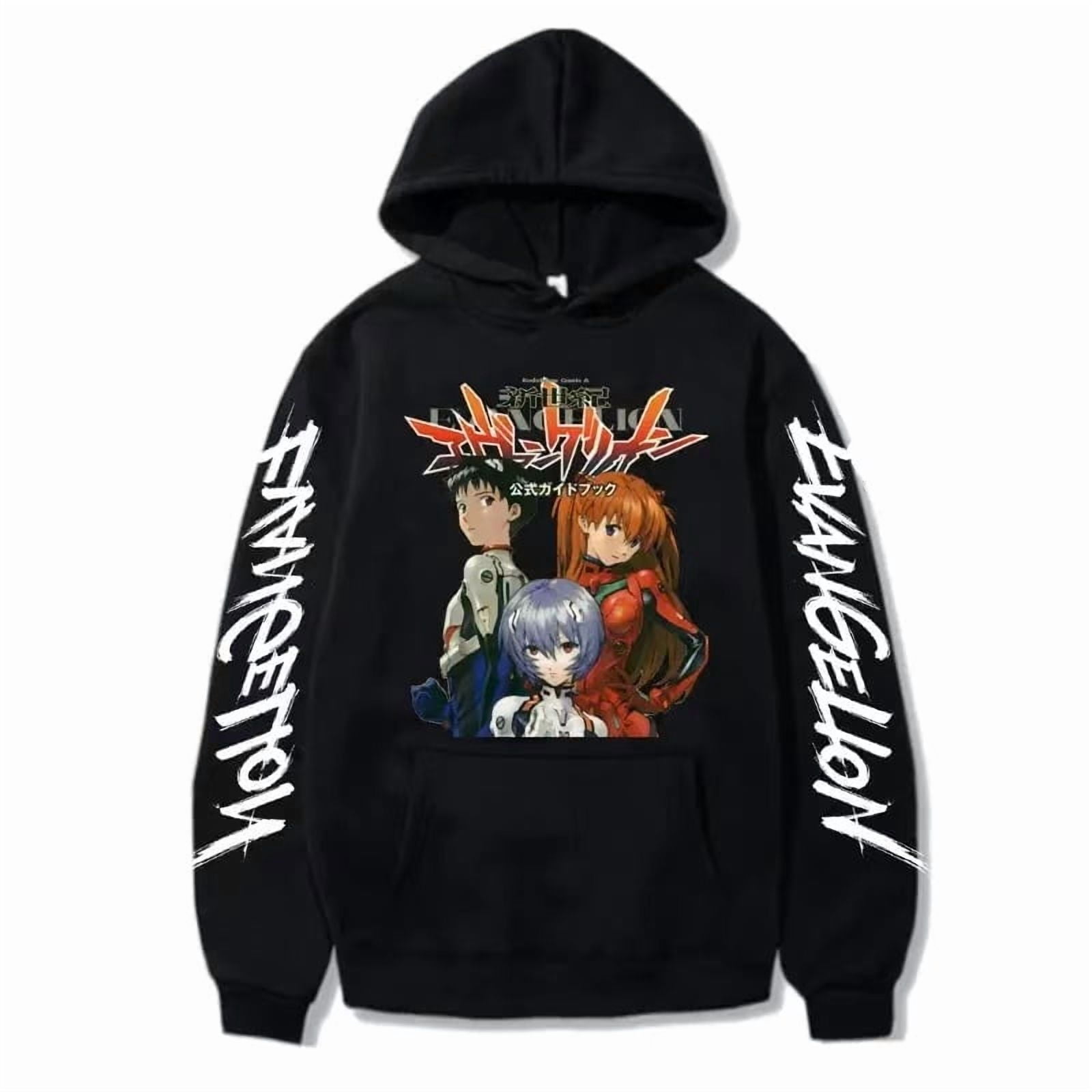 Neon Anime Genesis Evangelion Hoodie EVA-01 Berserkmode IKARI NERV EVA ...
