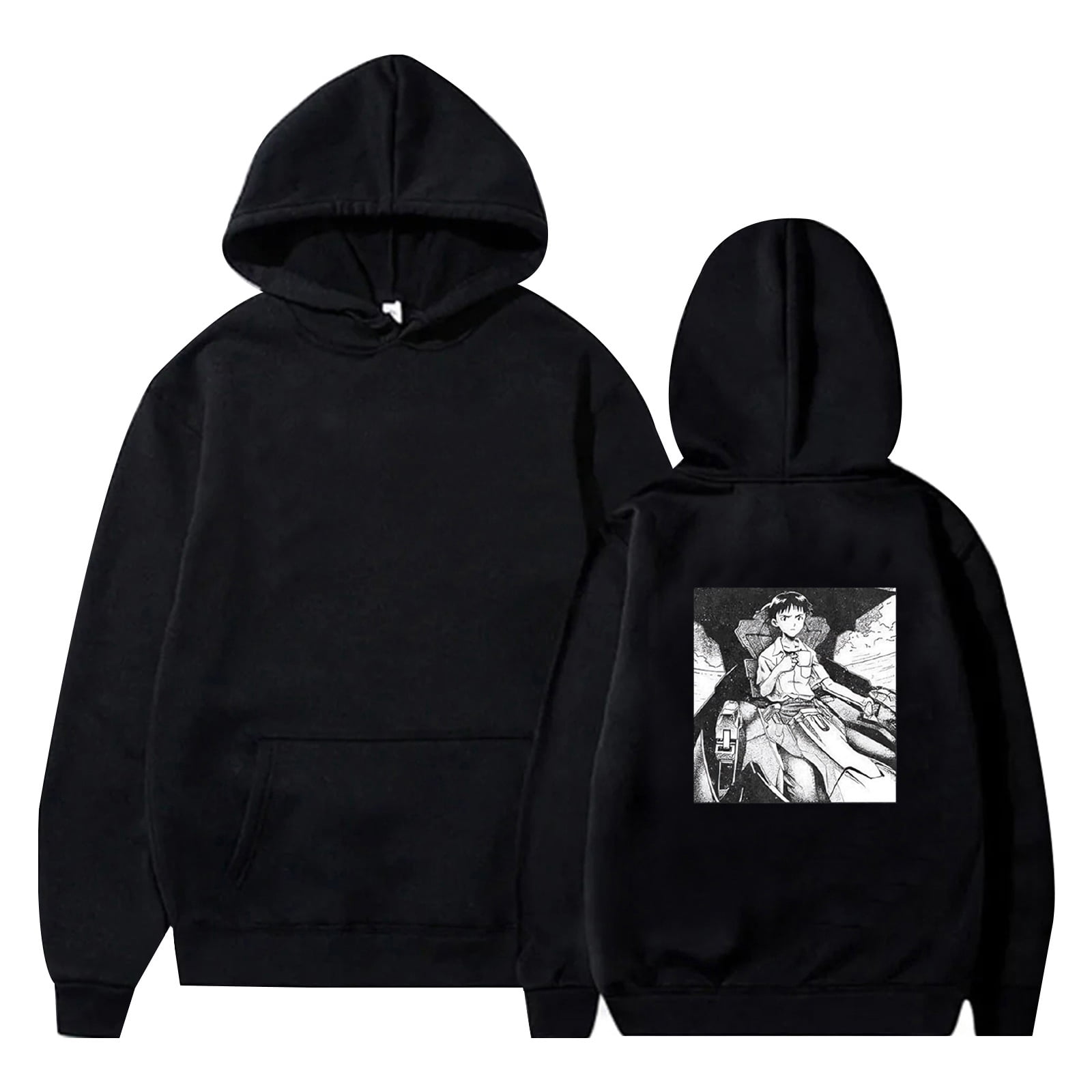 Neon Anime Genesis Evangelion Hoodies Souryuu Asuka Langley EVA NGE ...
