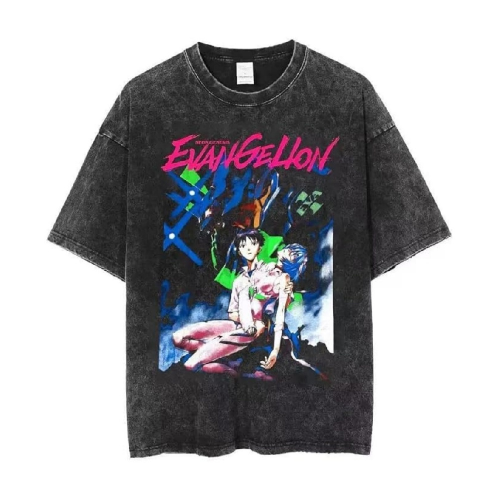 Neon Anime Genesis Evangelion T-shirt Souryuu Asuka Langley EVA NGE ...