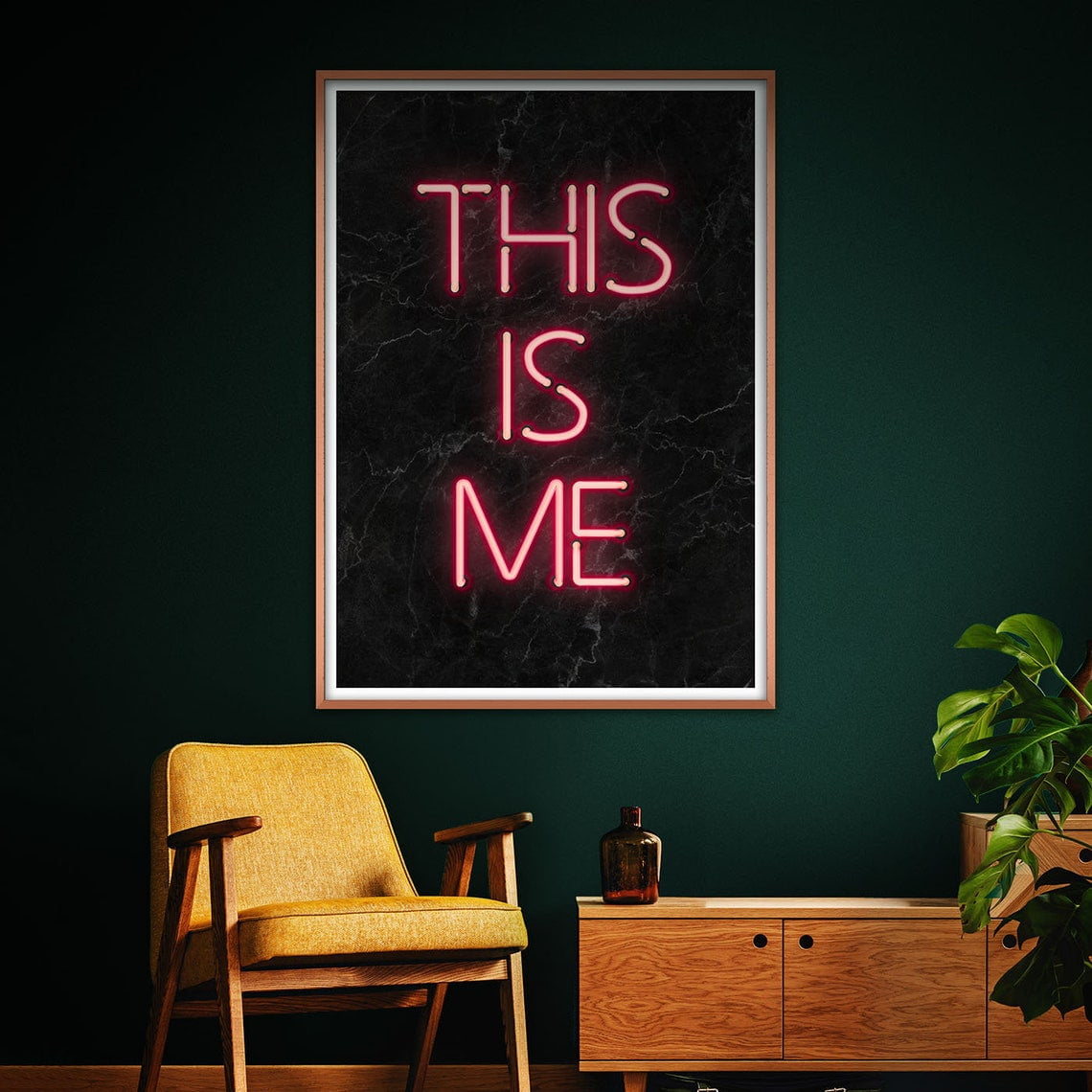 This Is Me Neon Art Print, The Greatest Showman Art Print Neon Sign ...
