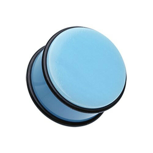 Neon Colored Acrylic No Flare Ear Gauge Plug - Walmart.com