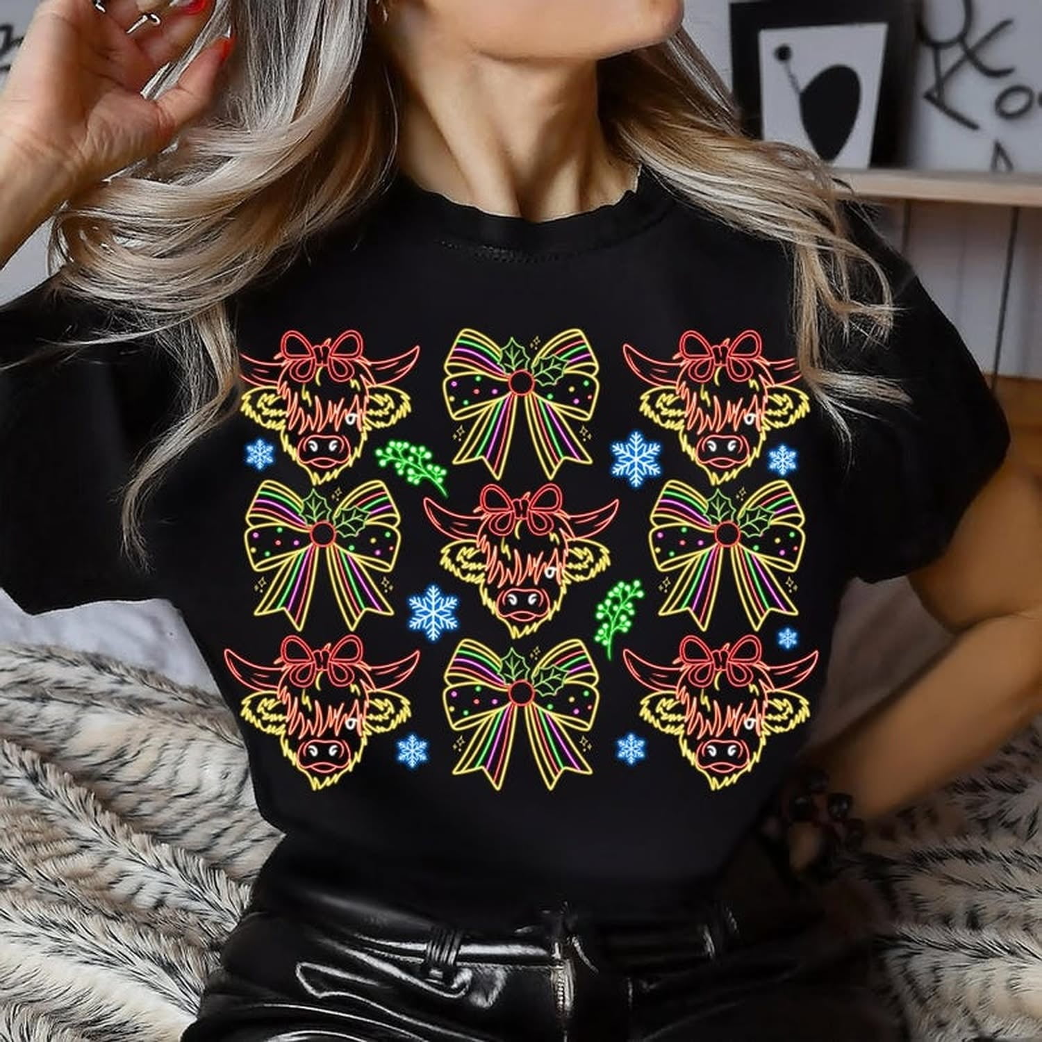 Neon Coquette Cowgi CH1Ristmas , CH1Ristmas SeaS1on , CH1Ristmaighland ...