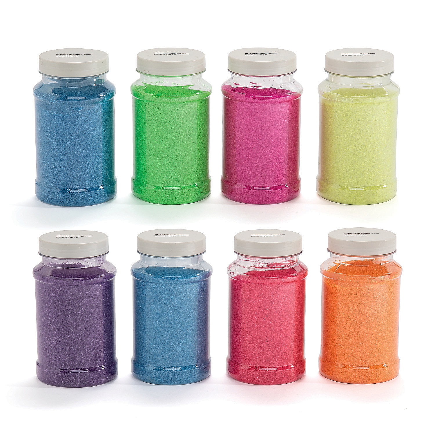 Neon Craft Sand Set, Craft Supplies, Sand & Supplies, Sand Art, 8 ...