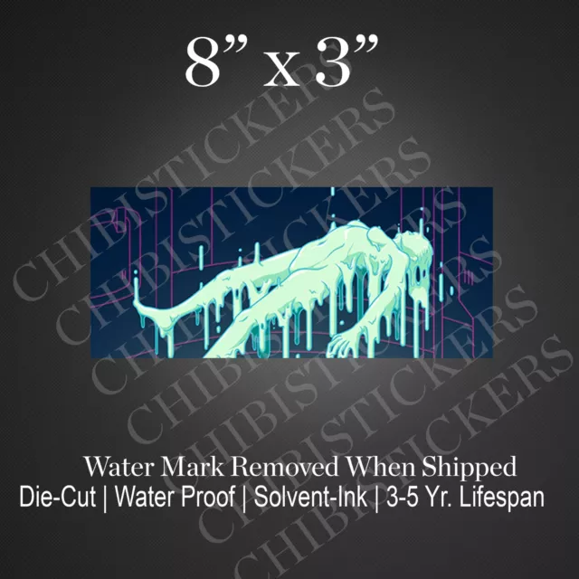 Neon Cyberpunk Future High Melting Sticker Vinyl Waterproof Phone Decal ...