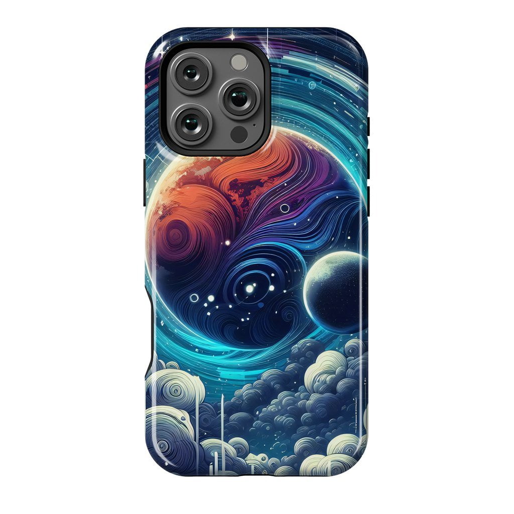 Neon Cyberpunk Universe Futuristic Heavy-Duty Protective Case for ...