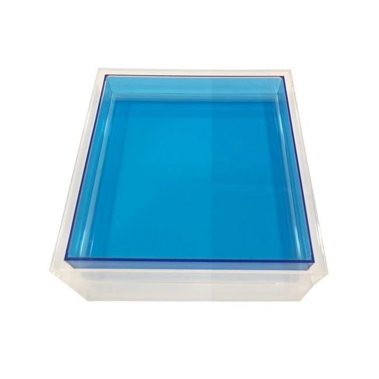 Neon Encased Lucite Tray, Blue - Walmart.com