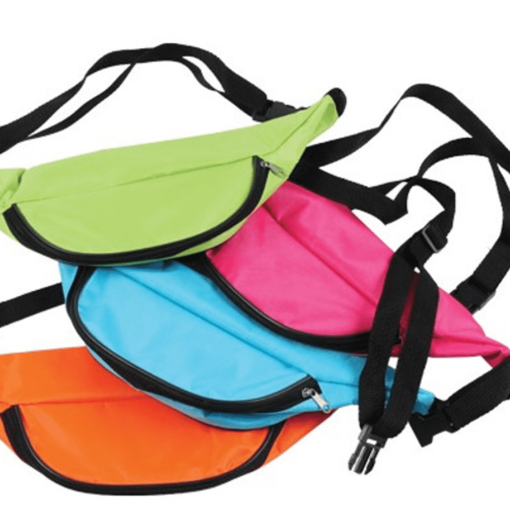 Neon Fanny Pack - Light Blue - Walmart.com