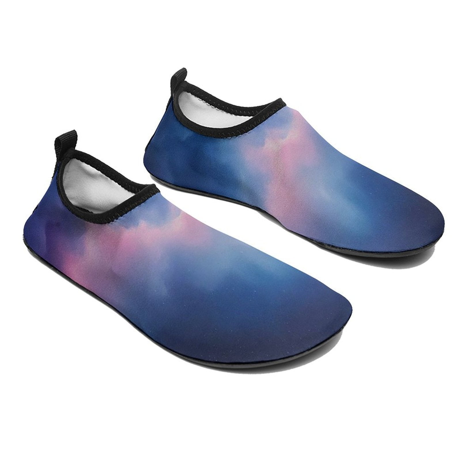 Neon Galaxy Nebula Universe Starlight Water Shoes Beach Slip-on Shoes ...