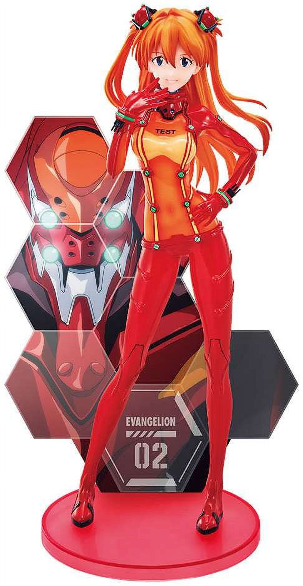 Neon Genesis Evangelion Evangelion - EVA Pilots Assemble Asuka Shikinami Langley Collectible PVC ...