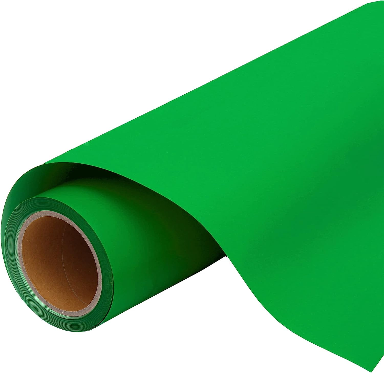 Neon Green Heat Transfer Vinyl Film HTV | Solid Color | Custom Cut Roll ...