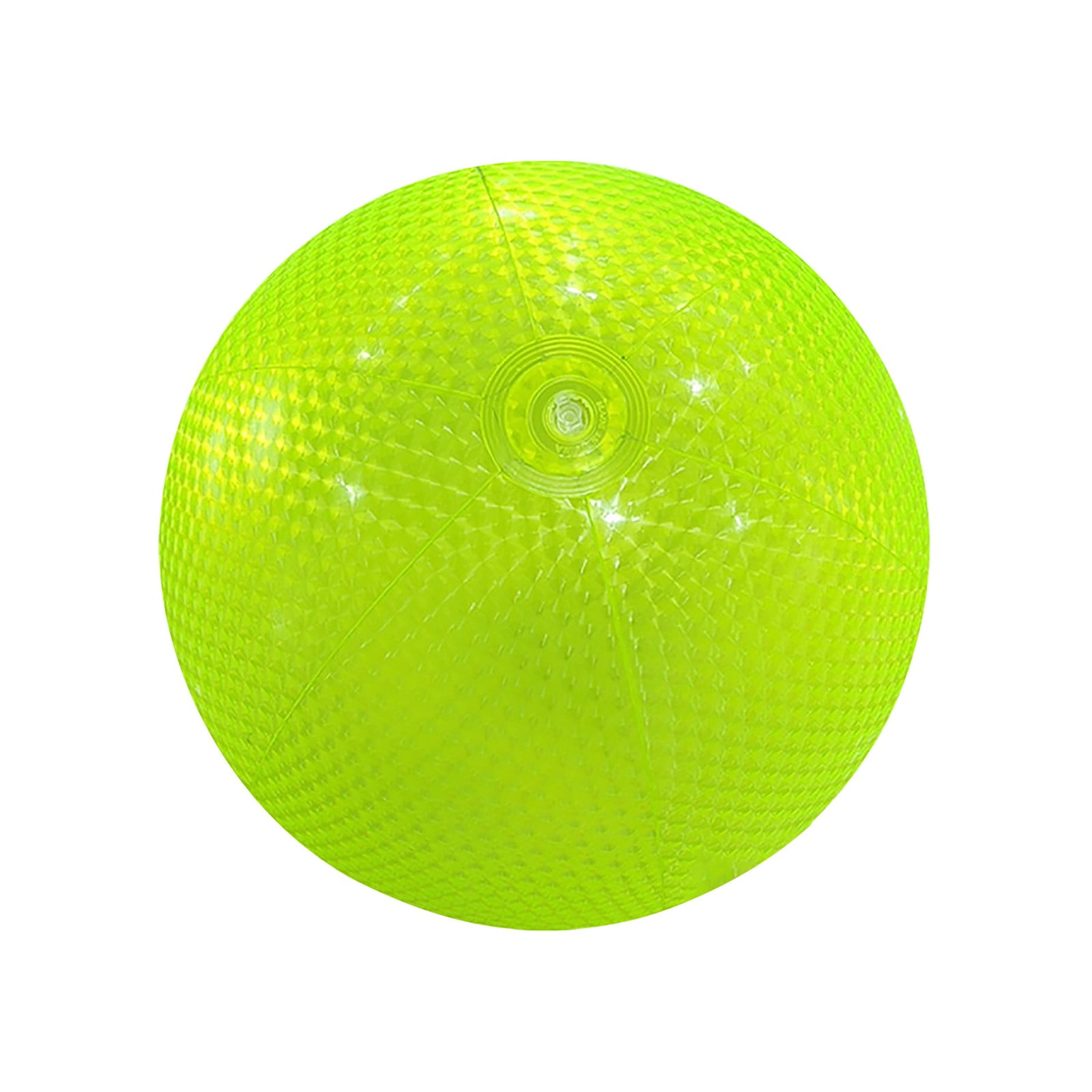 Neon Green Inflatable Ball 24in Giant Play Ball for Beach Party Pool ...