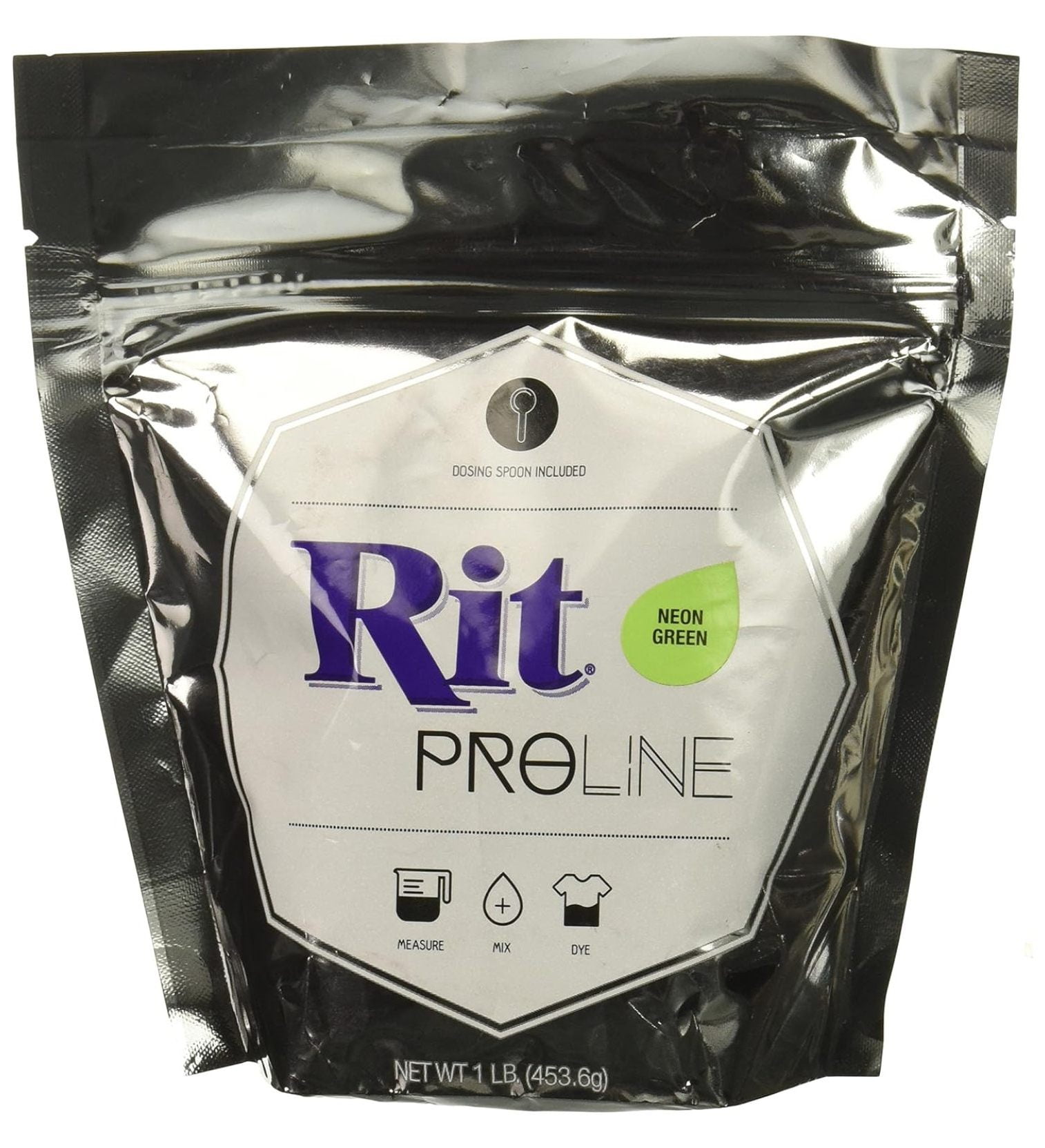 Neon Green Rit Proline Dye Powder 1lb Bag - Walmart.com