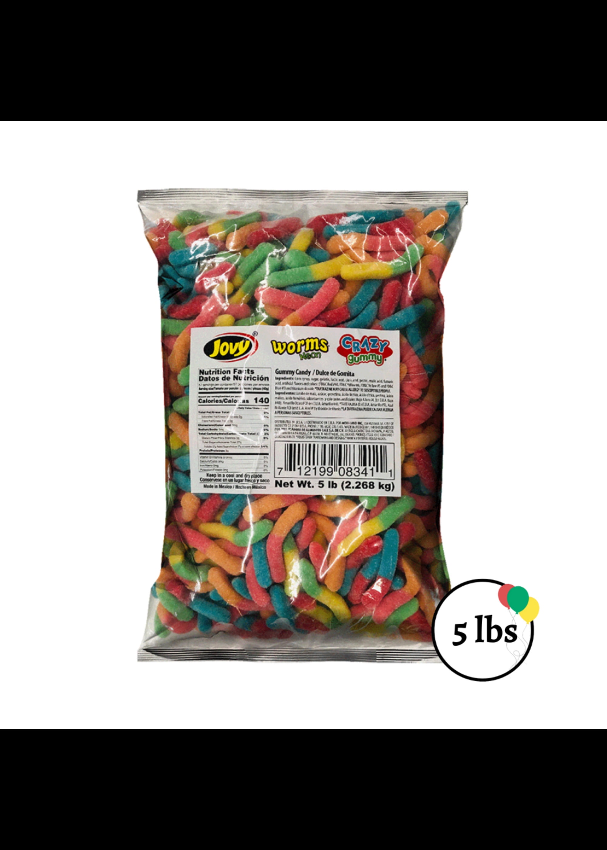 Neon Gummy Worms - Walmart.com